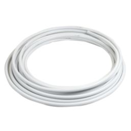 Hep2O HXX25/28W Push-Fit PB Barrier Pipe 28mm x 25m White - Screwfix