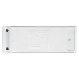 Masterplug 13A 2-Gang Unfused Rewireable Trailing Socket with LED White ...