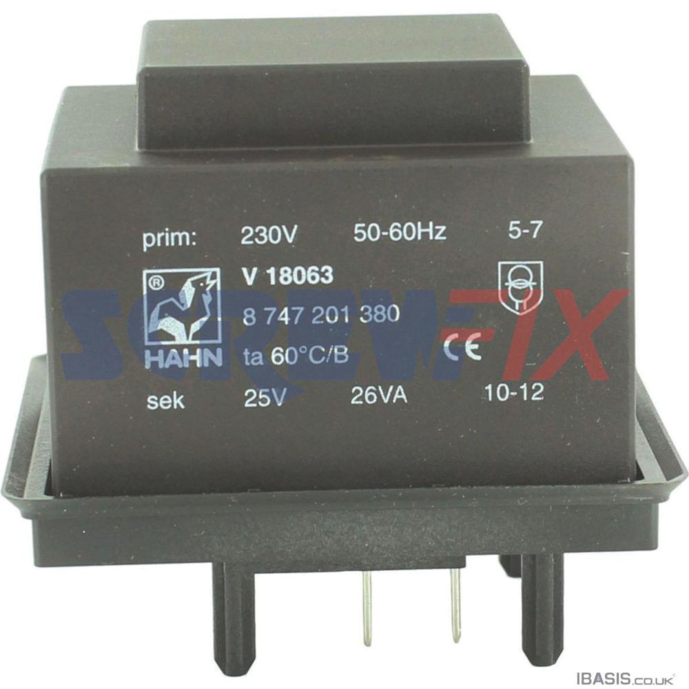 Worcester Bosch 87472013190 Transformer - Screwfix