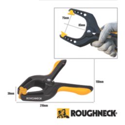 Roughneck Spring Clamp 3" (75mm) - Screwfix