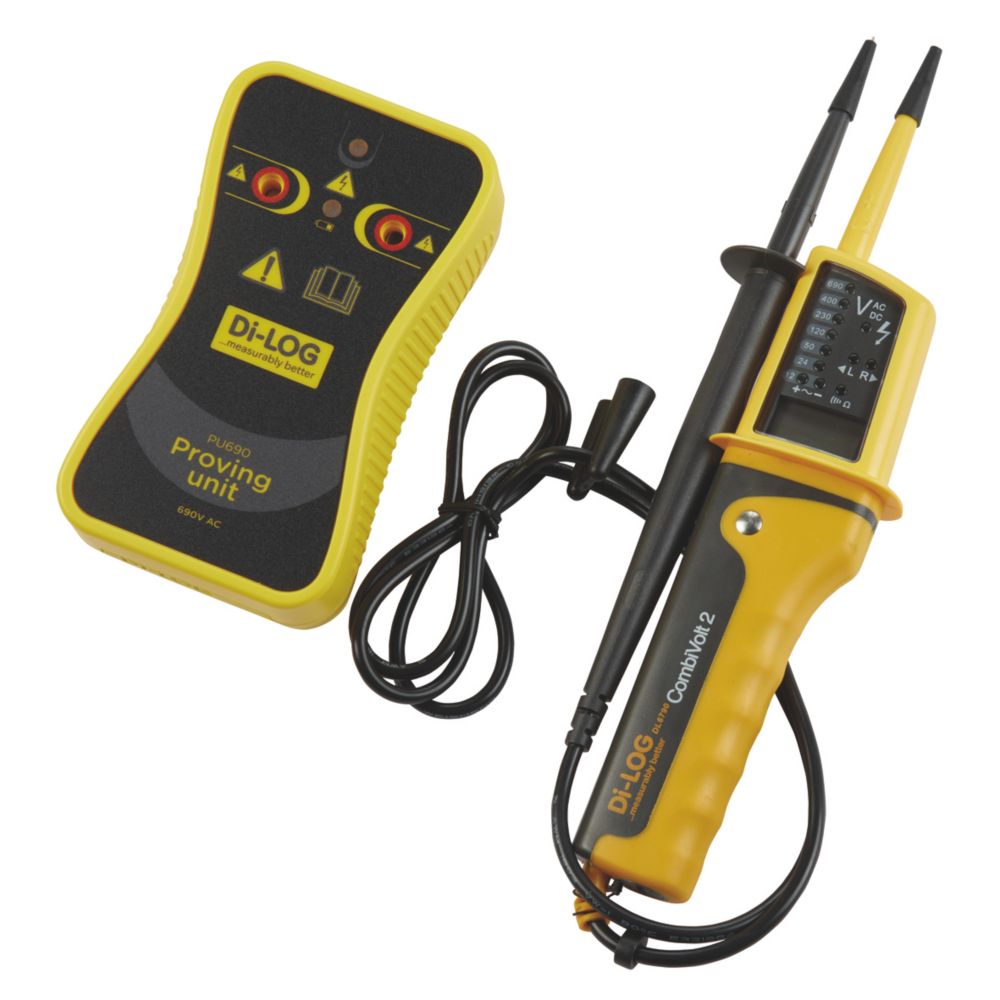 Di-Log DLPK6790 CombiVolt 2 690V Proving Unit Kit - Screwfix