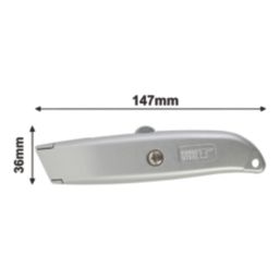 Forge Steel Retractable Knife - Screwfix