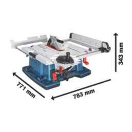 Bosch GTS 10 XC 254mm Electric Table Saw 230V - Screwfix