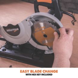 Evolution RAGE4 1250W 185mm Electric Chop Saw 110V - Screwfix