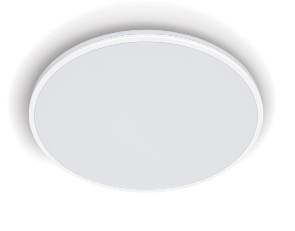 Philips Ozziet LED Ceiling Light White 22W 2500lm - Screwfix