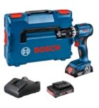Bosch GSB 18V 55 18V 2 x 5.0Ah Li Ion Coolpack Brushless Cordless Combi Drill Screwfix