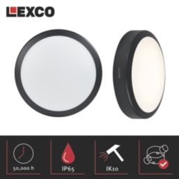 Lexco Pegasi Outdoor Round LED Bulkhead Light With Microwave Sensor ...