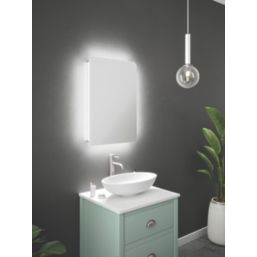 Light Tech Mirrors Karsen Rectangular Illuminated LED Mirror With ...