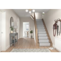 Dulux EasyCare Washable & Tough 2.5Ltr Nutmeg White Matt Emulsion Paint ...