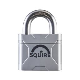Squire MERC50 Steel Keyed Alike Water-Resistant Padlock 55mm - Screwfix