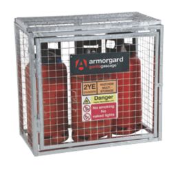 Armorgard Gorilla Gas Cage Silver 1012mm x 563mm x 931mm - Screwfix