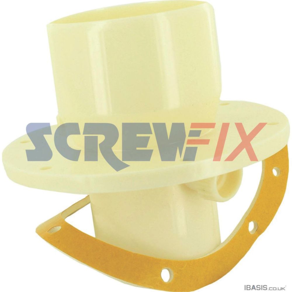 Ideal Heating 177060 Moulded Flue Reducer with M14 Plug - Screwfix