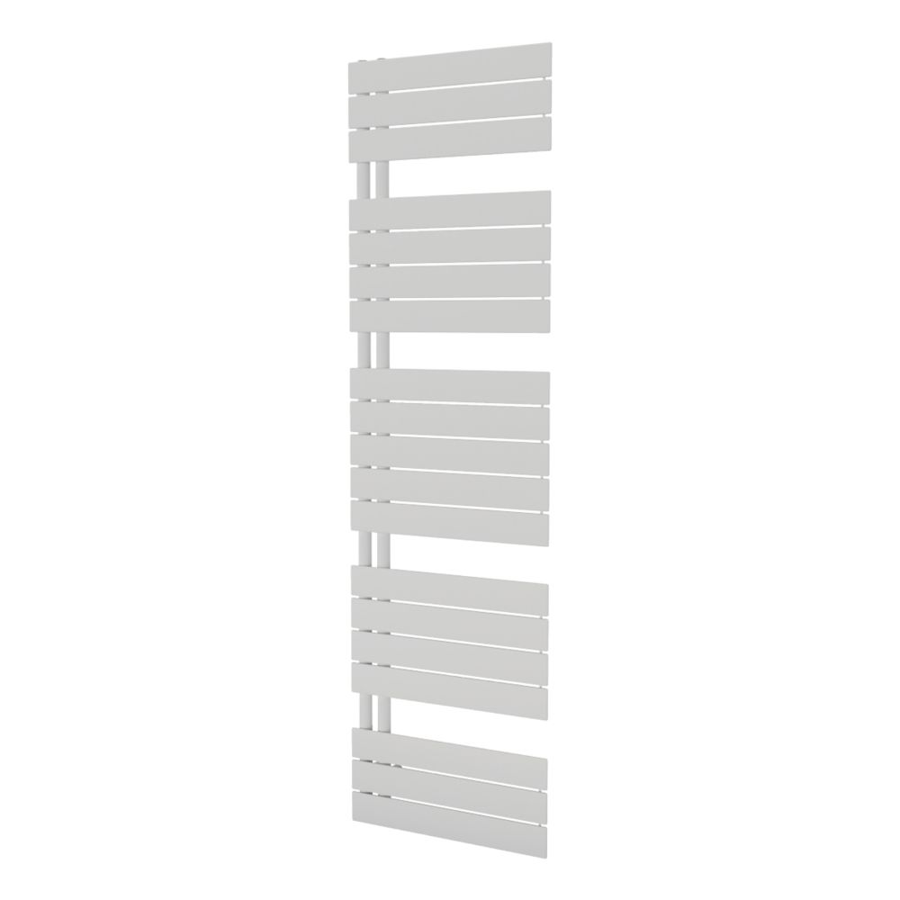 Ximax 1720mm x 500mm 2952BTU White Flat Designer Towel Radiator - Screwfix