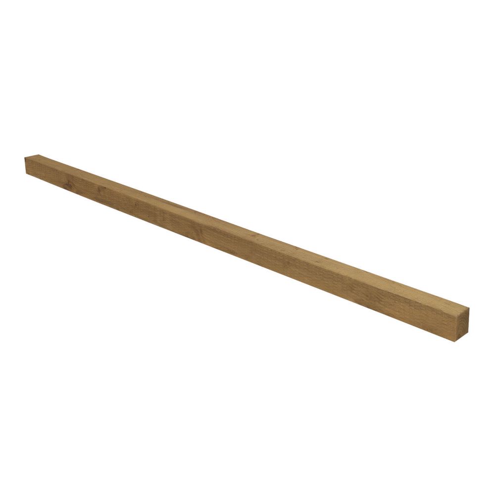 Forest Natural Timber Fence Posts 75mm x 75mm x 2100mm 4 Pack - Screwfix