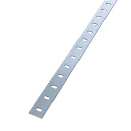 Rothley Galvanised Steel Flat Bar 1m x 24mm x 1mm - Screwfix