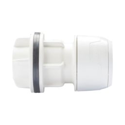 Hep2O Plastic Push-Fit Keyless Tank Connector 22mm - Screwfix