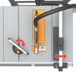Titan MSTS1500-A 254mm Electric Table Saw 240V - Screwfix