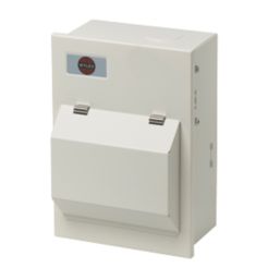 Wylex 4-Module 2-Way Part-Populated Main Switch Consumer Unit - Screwfix