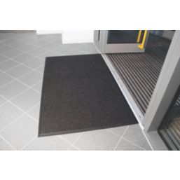 COBA Superdry Entrance Mat Black 1.8m x 1.2m x 7mm - Screwfix
