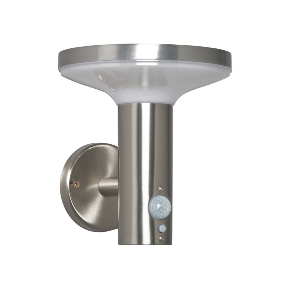 Zink Clara Outdoor LED Solar Light With PIR Sensor Anthracite 150lm ...