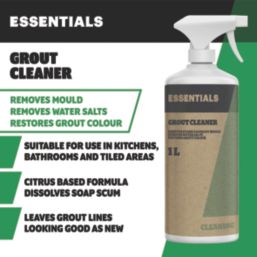 Essentials Citrus-Based Grout Cleaner 1Ltr - Screwfix