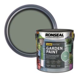 Ronseal 2.5Ltr Sage Matt Garden Paint - Screwfix