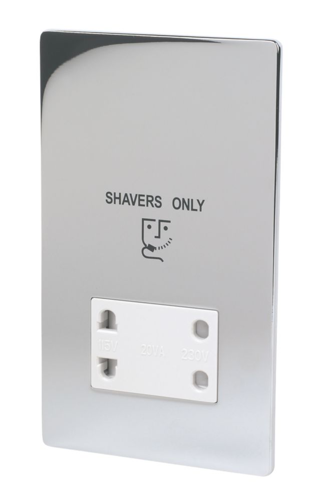 Shaver Socket Switches & Sockets | Wiring Accessories | Screwfix.com
