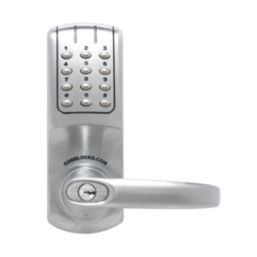 Codelocks Fire Rated Push-Button Lock & Mortice Latch with Code-Free Mode 82mm - Screwfix