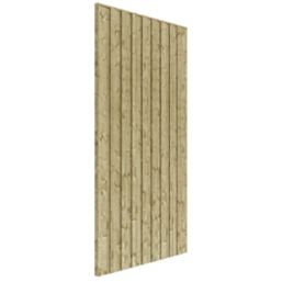 Rowlinson Gate 915mm x 1830mm Natural Timber - Screwfix