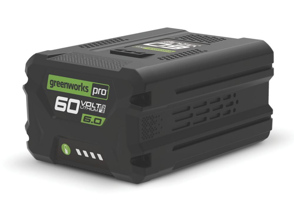 Greenworks G60B5 60V 5Ah Li-Ion Battery - Screwfix