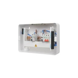Schneider Electric Easy9 14-Module 8-Way Part-Populated Dual RCD ...
