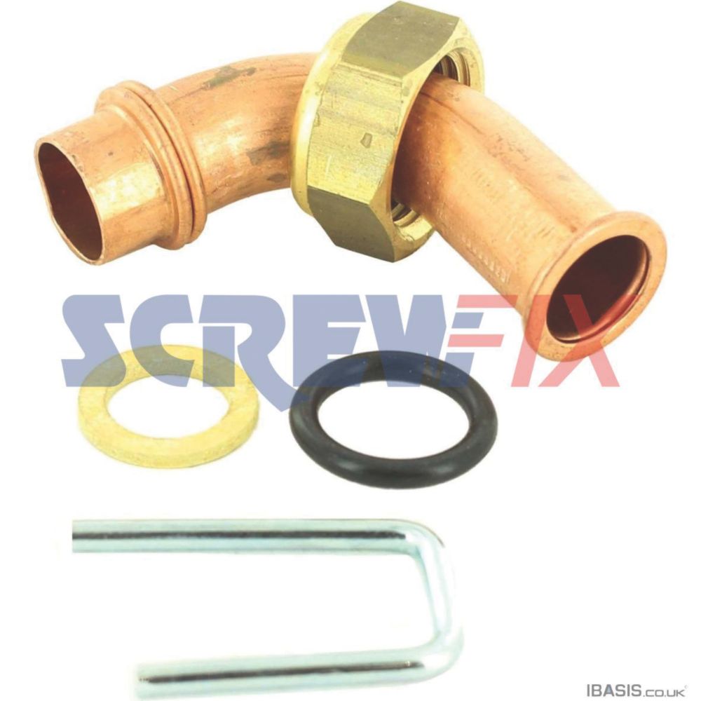 Ideal Heating 171050 Isar DHW Inlet/Outlet Pipe Kit - Screwfix