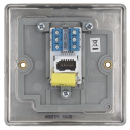 British General Nexus Metal 1-Gang Master Telephone Socket Antique ...