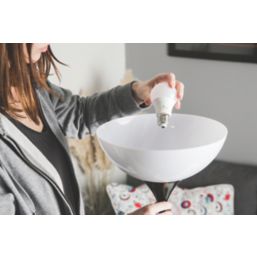 4lite E27 A60 RGB & White LED Smart Light Bulb 8W 850lm 2 Pack - Screwfix