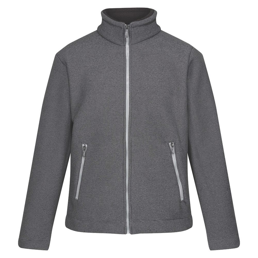 Regatta Garrian II Fleece Storm Grey Small 37.5" Chest - Screwfix