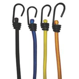 Smith Locke Assorted Bungee Set 600 1200mm x 10mm 8 Pieces Screwfix