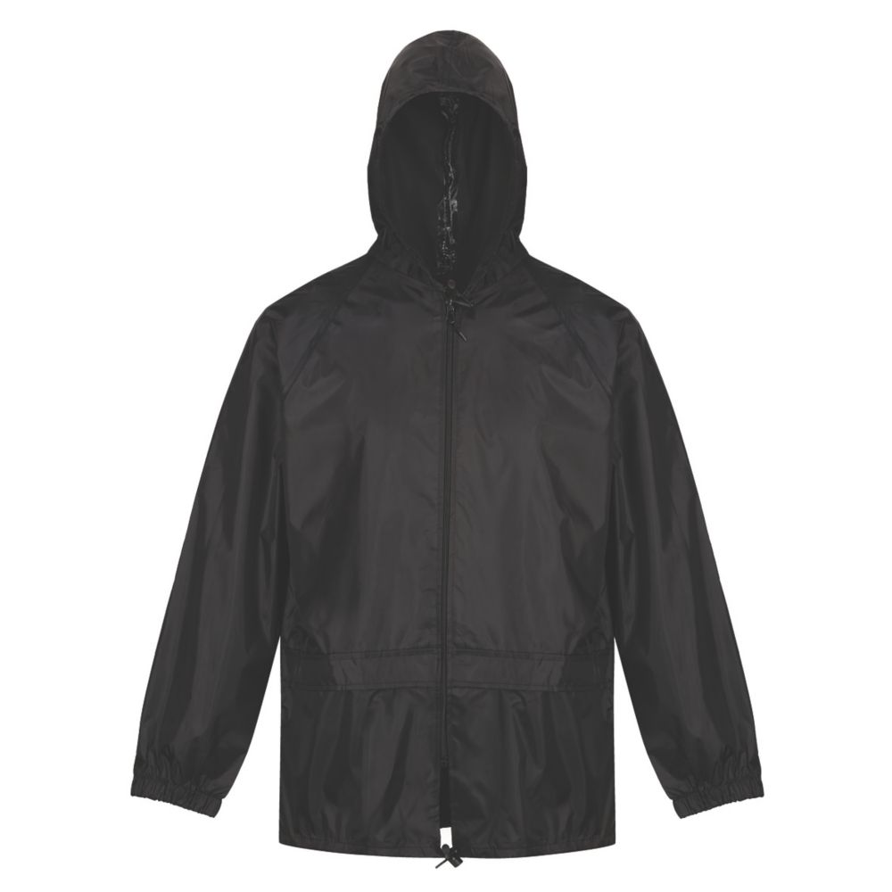 Regatta Stormbreak Waterproof Shell Jacket Black 2X Large Size 47 ...