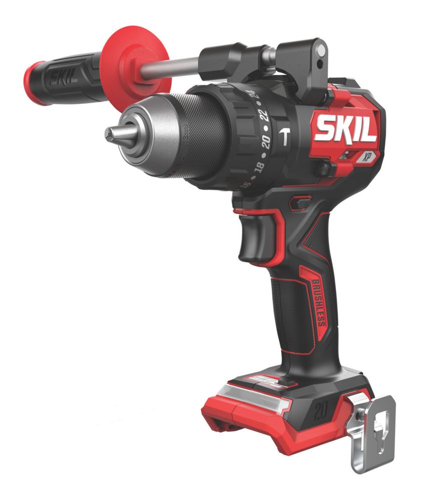 Skil CD1E3085CA 20V Li-Ion PWRCORE 20 Brushless Cordless Hammer Drill ...