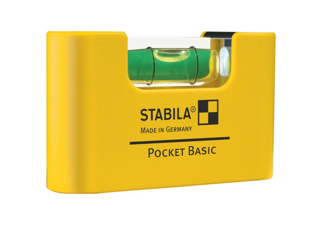 Stabila Pocket Spirit Level 2.75" (7cm) - Screwfix