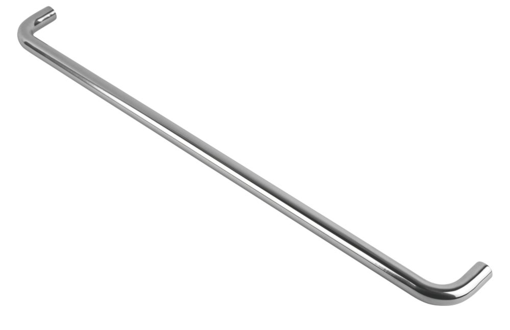 Eurospec Fire Rated D Pull Handle Polished Stainless Steel 19mm x 619mm ...