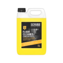 Scrubb Powerful Hard Floor Cleaner Concentrate 5Ltr - Screwfix