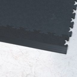 Garage Floor Tile Company X-Joint 5mm Interlocking Floor Tile Edge ...