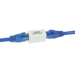 Philex Cat 6 RJ45 UTP Coupler - Screwfix