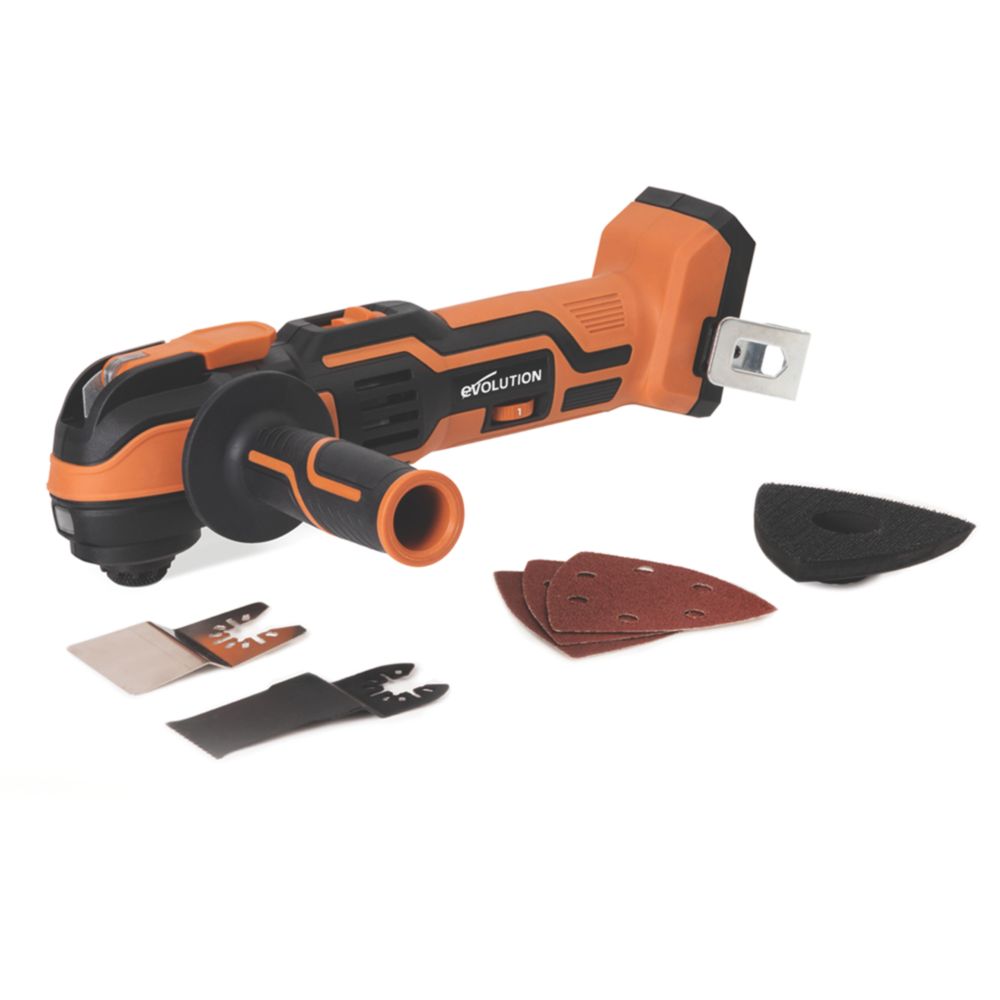 Evolution R18MLT‑Li 18V Li-Ion EXT Cordless Multi-Tool - Bare - Screwfix