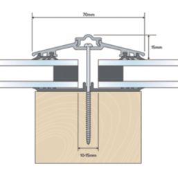 Radmat Building Materials Capex 70 White 35mm Glazing Bar 3600mm x 70mm ...