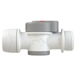 PolyPlumb Enhanced Appliance Valve 15mm - Screwfix