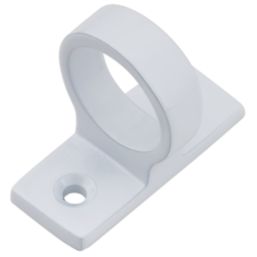 Smith & Locke Sash Window Ring Pull White 42mm x 33mm - Screwfix