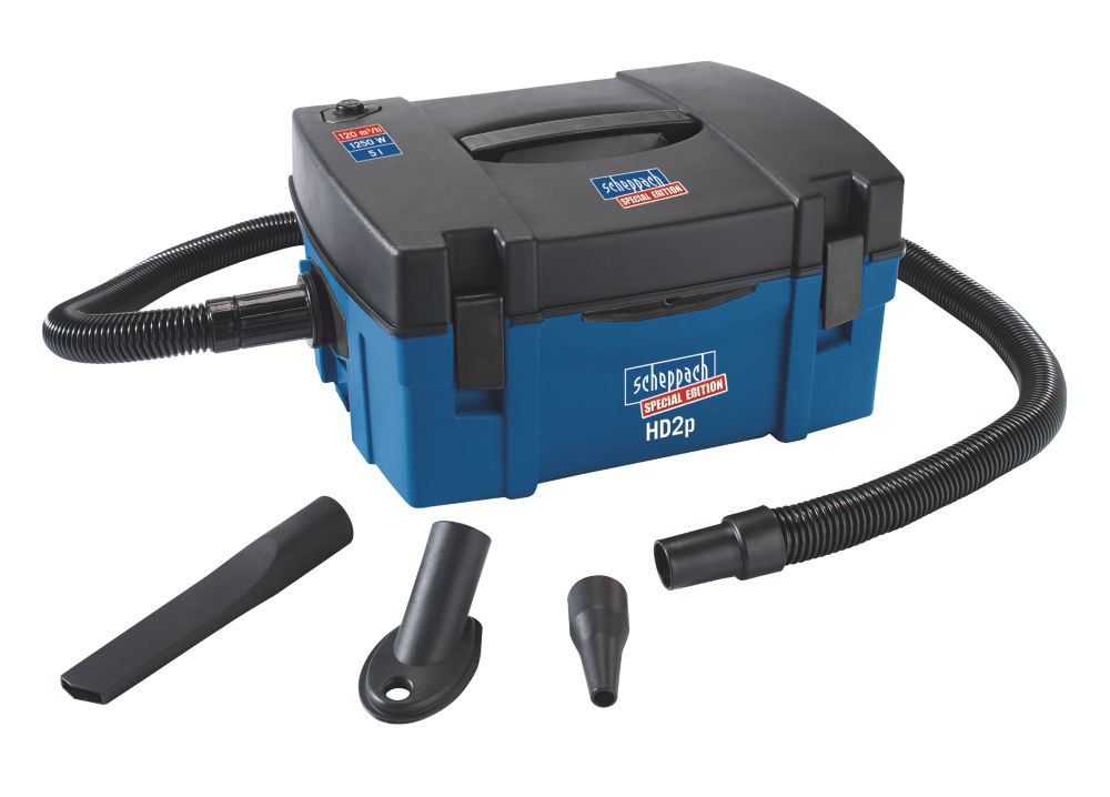 Scheppach HD2P 120m³/hr Electric L Class 2-in-1 Dust Extractor 230V ...