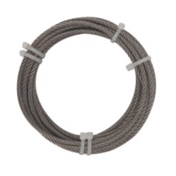 Essentials Wire Rope Stainless Steel 3mm x 20m - Screwfix