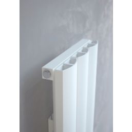 Kudox AluLite Arc 1800mm x 280mm 2396BTU White Vertical Designer ...